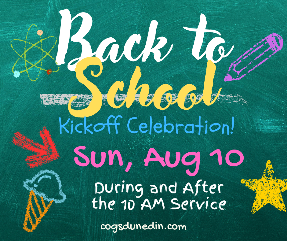 School Year Kick-Off Celebration - Episcopal Church of the Good ...
