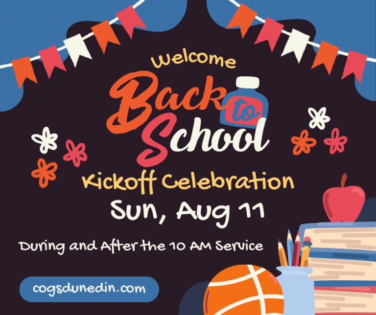School Year Kick-Off Celebration - Episcopal Church of the Good ...