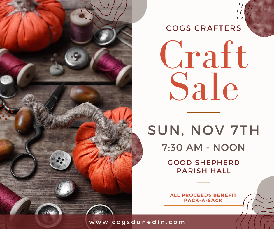 Fall Craft Sale - Episcopal Church of the Good Shepherd Episcopal ...