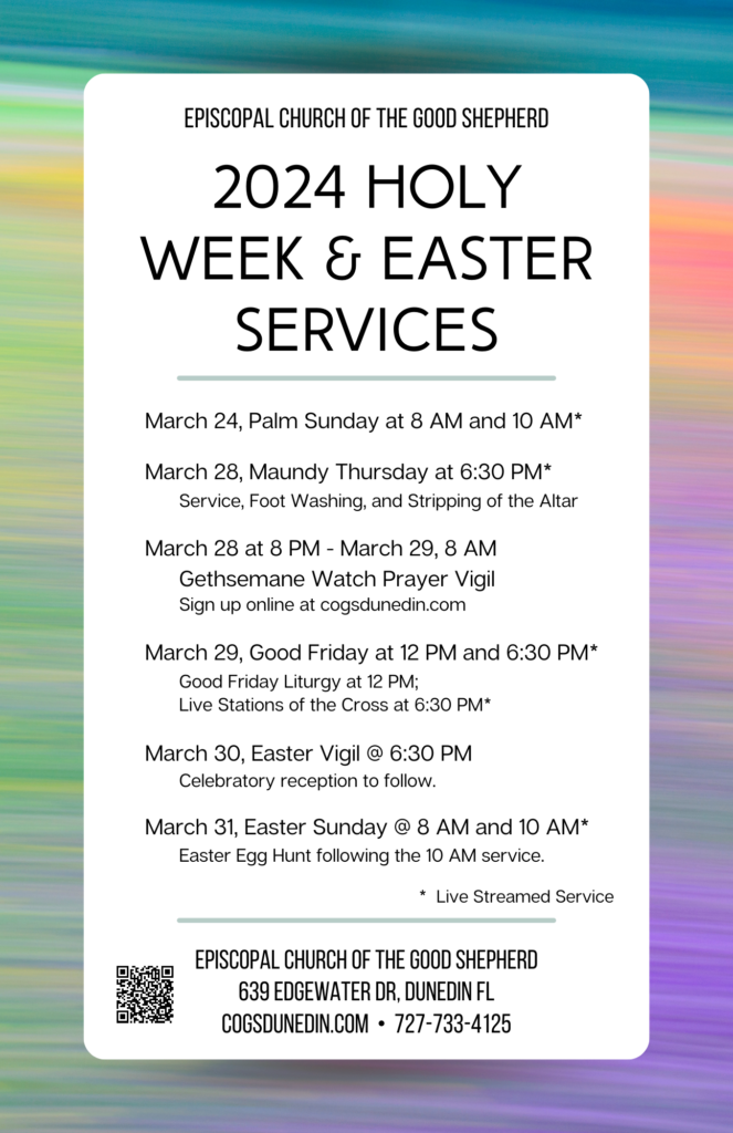 Holy Week & Easter Services - Episcopal Church of the Good Shepherd ...