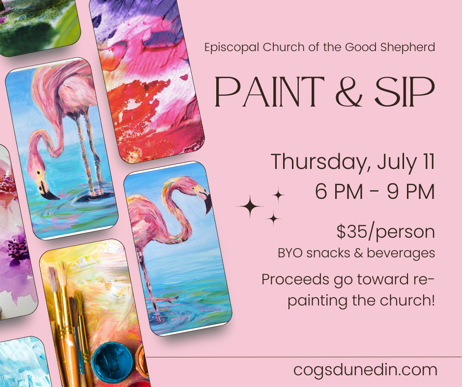 Paint & Sip - Episcopal Church of the Good Shepherd Episcopal Church of ...