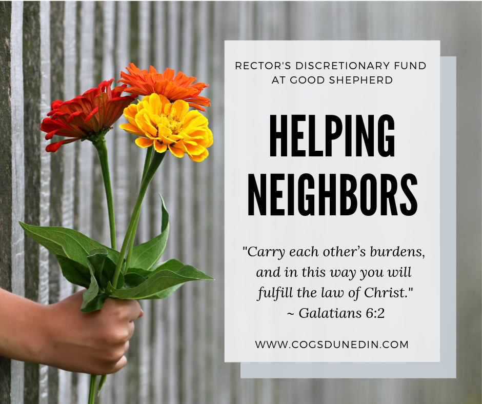 Rector's Discretionary Fund - Episcopal Church of the Good Shepherd ...